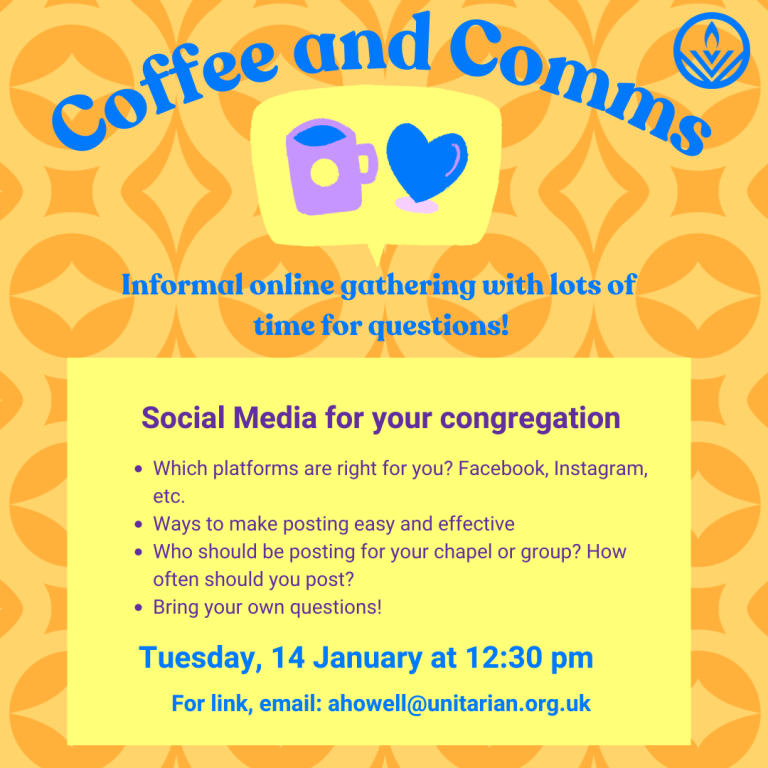 Coffee & Comms - The Unitarians
